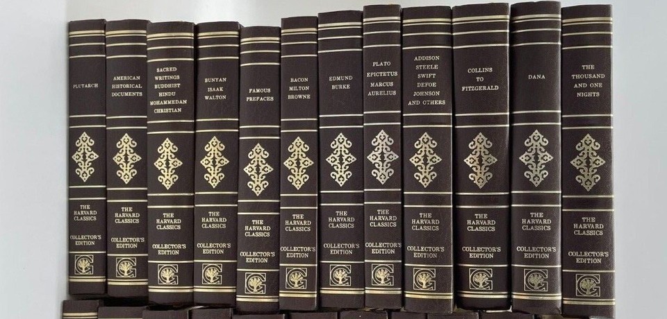 The Harvard Classics Collector's Edition Books Registered Edition All ...
