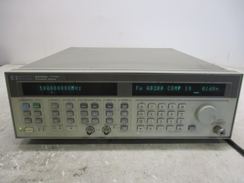 HP Hewlett Packard 83752A Synthesized Sweeper Untested Sold For Parts ...