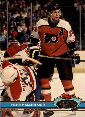 1991-92 Stadium Club NHL Terry Carkner #219 | eBay