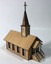 N Scale Country Church Kit | eBay