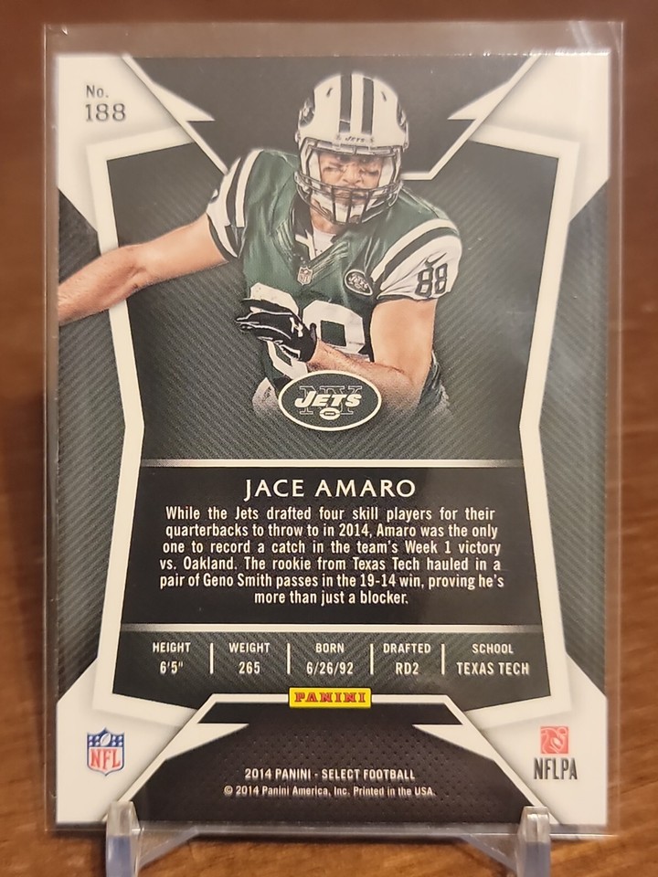 Jace Amaro 2014 Select Prizm #188 RC New Yor Jets | eBay