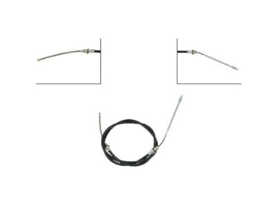 For 1987 GMC R1500 Parking Brake Cable Rear Right Dorman 14992FB | eBay