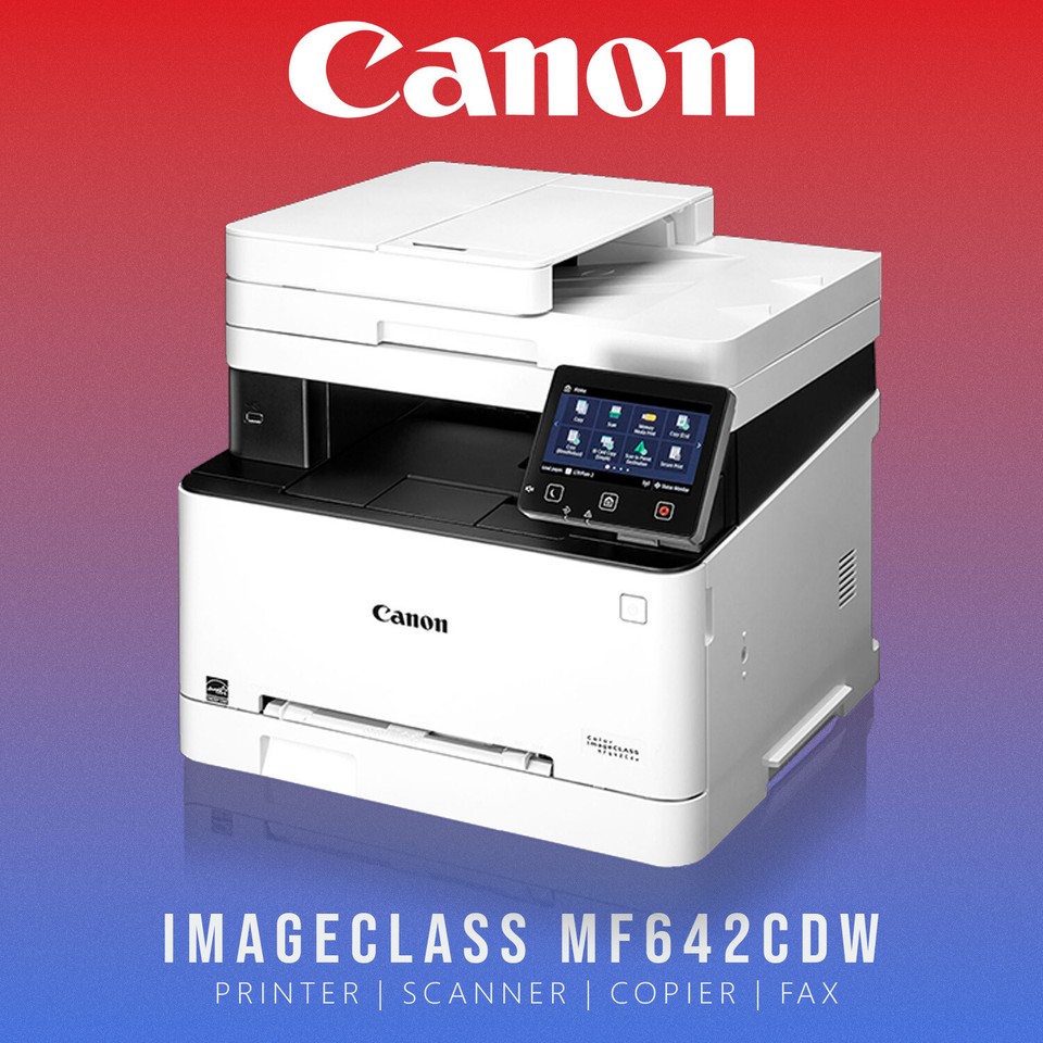 Canon Color imageCLASS MF642Cdw Wireless All-In-One Laser Printer ...