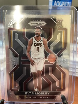 2021-22 Panini Prizm Rookie Card Evan Mobley #325 Base Cleveland ...