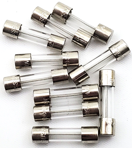 Lot of 10 Bussmann GMD2 250 Volt 2 Amp 5x20 MM Slow Blow Glass fuses | eBay