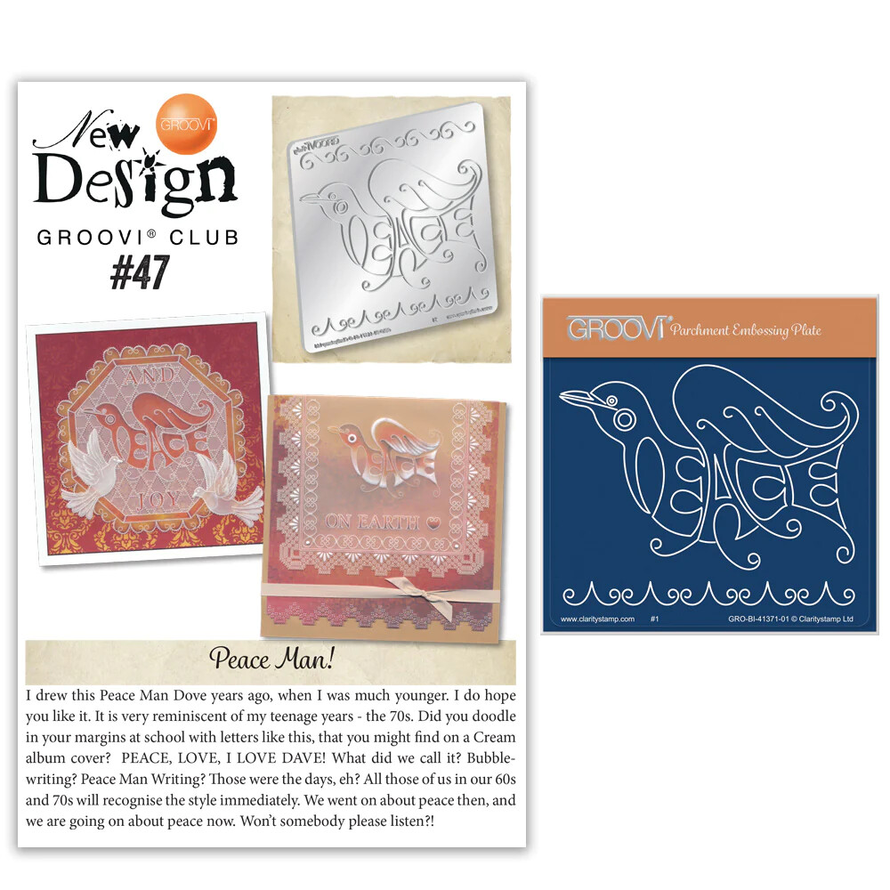 Clarity Stamp Groovi Plates - New Design Club A6 Square Baby Plates | eBay