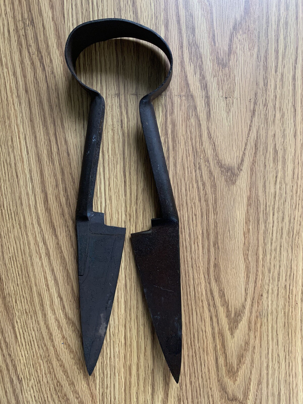 Vintage Sheep Shears Iron Hand Wool Clippers USA Primitive | eBay