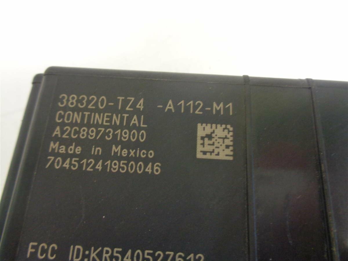 2016 Acura TLX Advanced Smart Power Control Module Unit 38320-TZ4-A11 ...