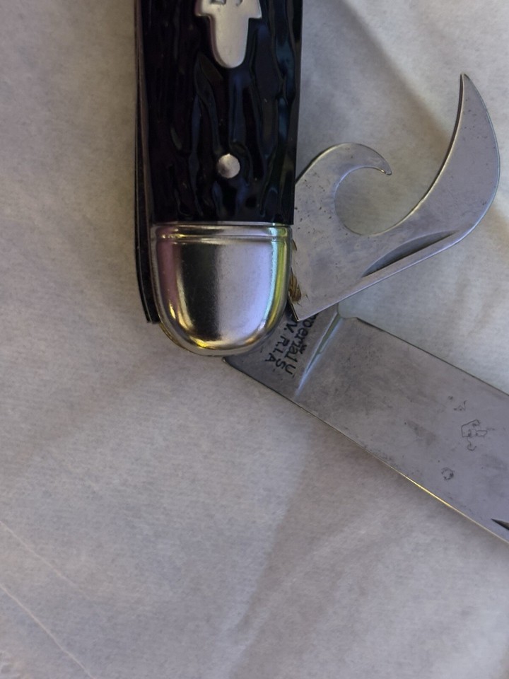 NOS KAMP KING PRE '88 IMPERIAL PROV RI USA FOLDING POCKET KNIFE CAMPING ...