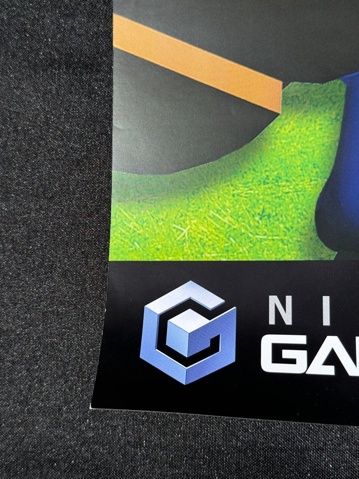 Original Super Mario Sunshine Nintendo GameCube Store Promo Poster ...