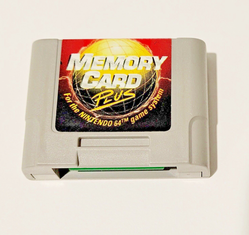 NINTENDO 64 Memory Card Plus N64 Interact Memory Card Plus | eBay
