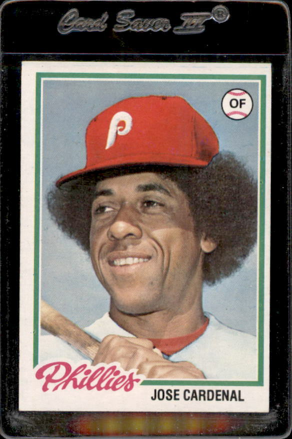 1978 Topps #210 Jose Cardenal Philadelphia Phillies - Nice Card | eBay