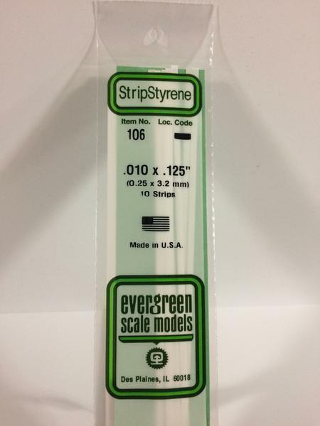 Evergreen Scale Models Styrene Plastic Strip Tubes Angles Rods Scratch ...