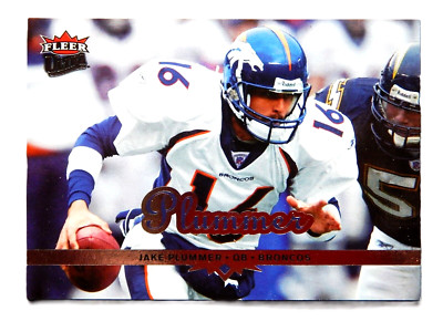 Jake Plummer #58 Fleer Ultra 2006 Football Card (Denver Broncos) LN | eBay