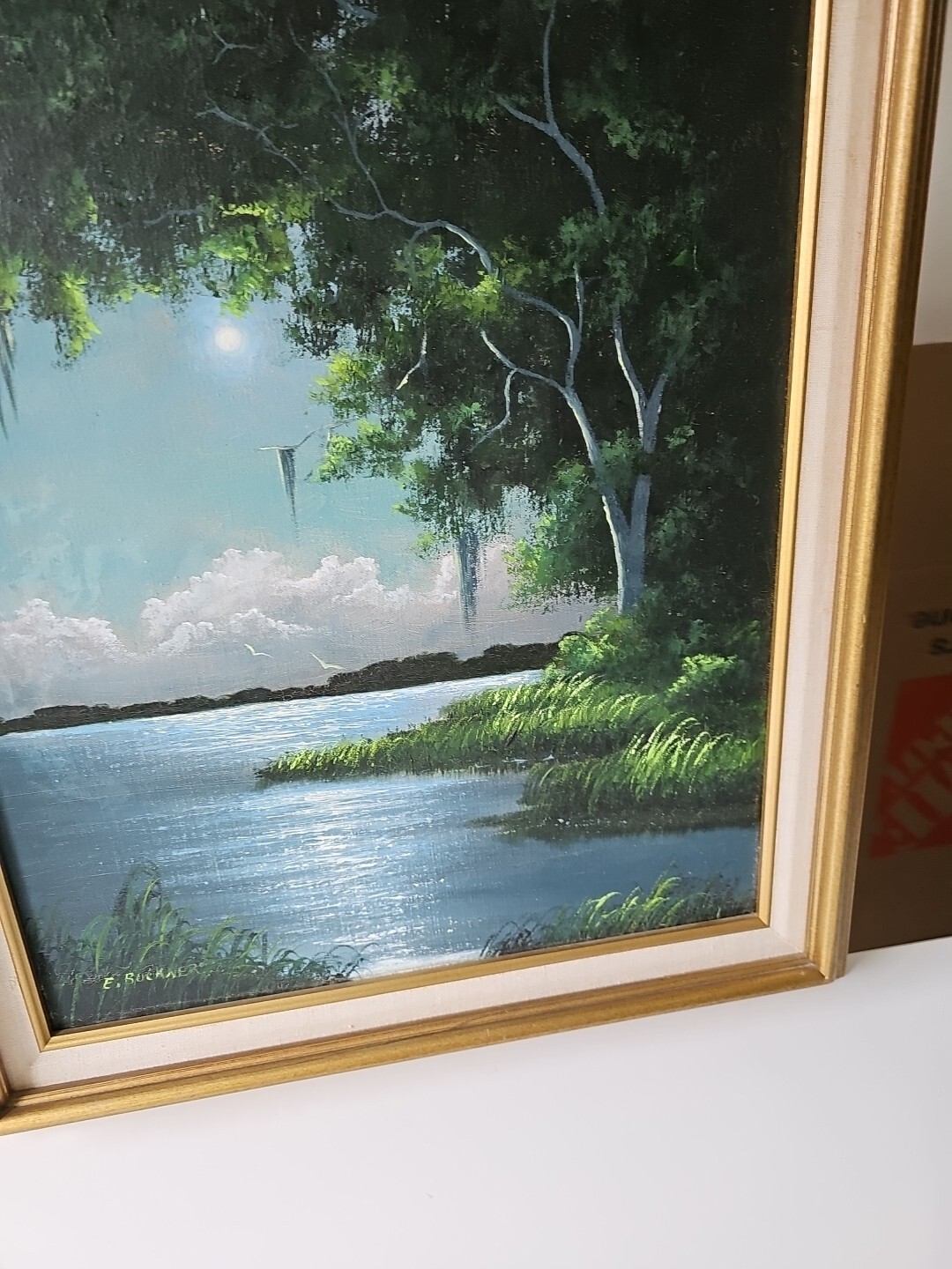 Ellis Buckner *ORIGINAL* FLORIDA HIGHWAYMEN PAINTING (1943 - 1991) | eBay