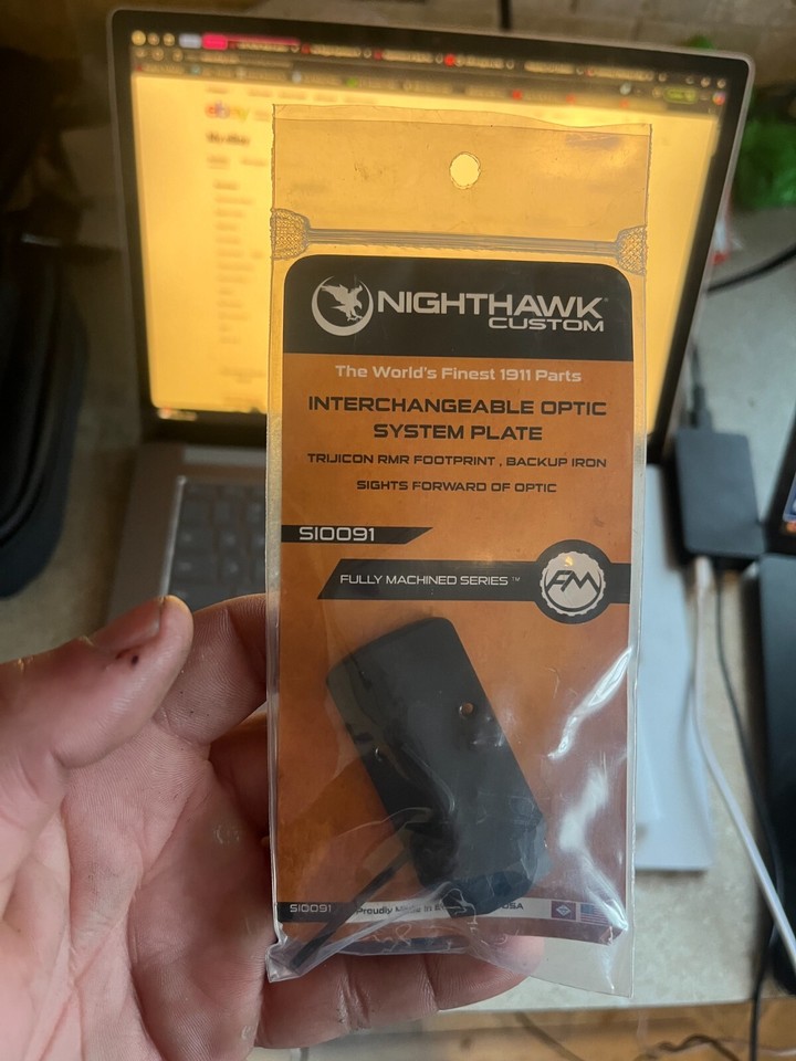 Nighthawk Custom IOS 1911 RMR Sight Plate | eBay