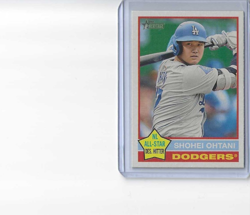 2025 Heritage Shohei Ohtani SSP reverse bat #148 | eBay