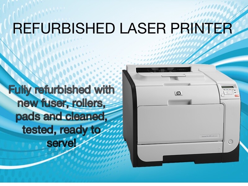 Renewed HP Color LaserJet Pro M451NW M451 Laser Printer CE956A USB ...