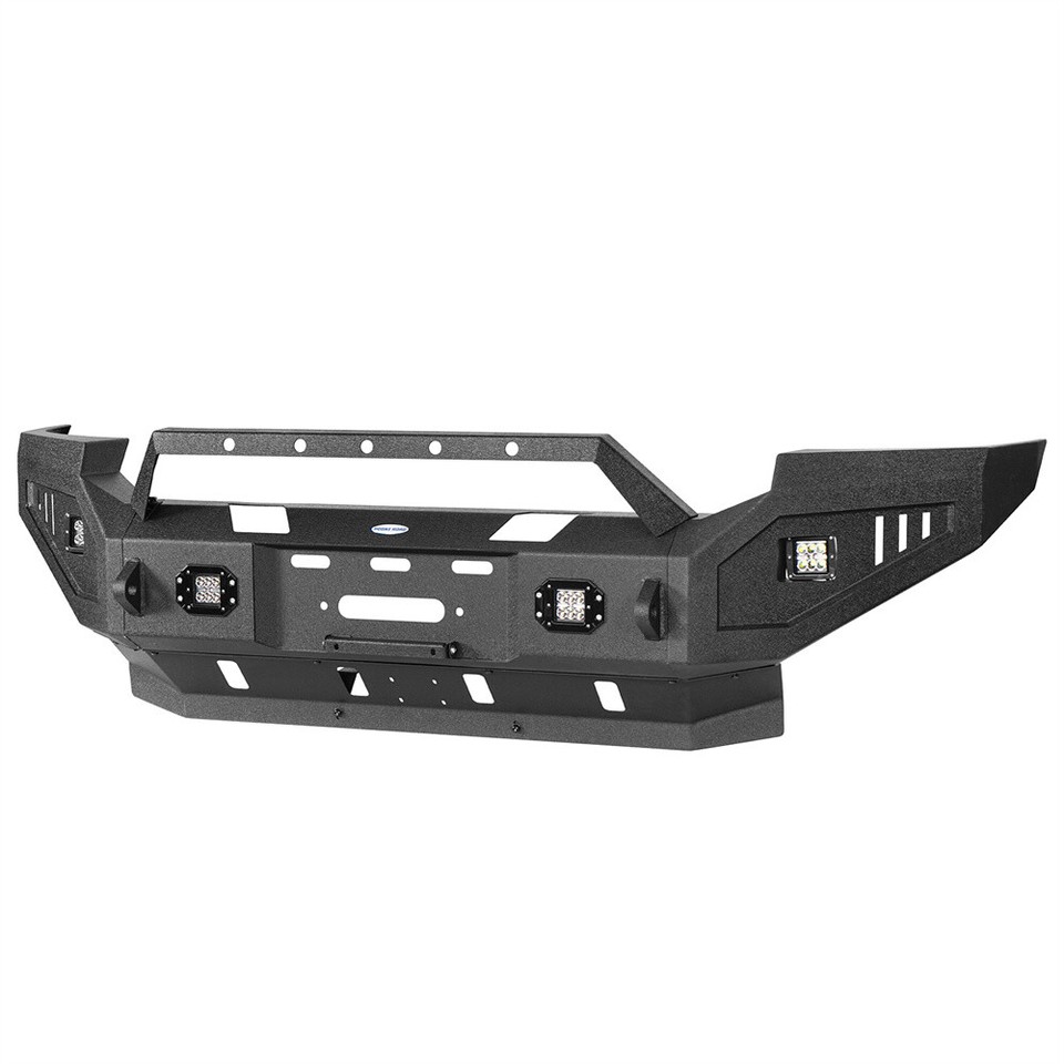 For 2005 2006 2007 Ford F250 F350 Front & Rear Bumper w/Winch Plate ...