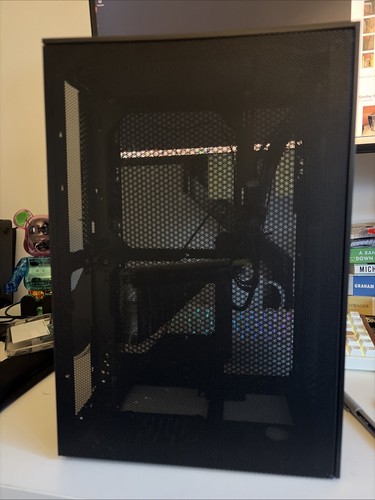 SSUPD Meshlicious Mini-ITX SFF PC Case - Black - Excellent Cond.-NO ...