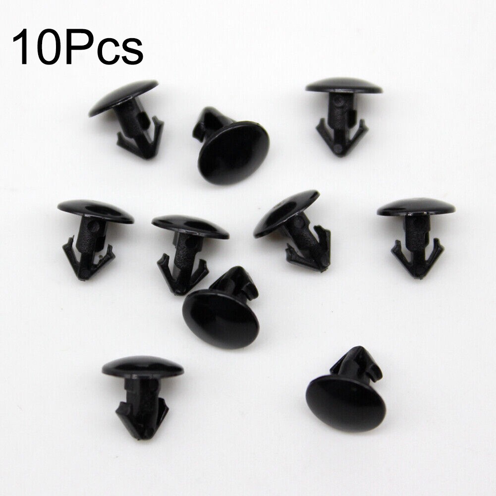 10Pcs Black Rear Door Weather Strip Retainers Clip For Nissan 80850 ...