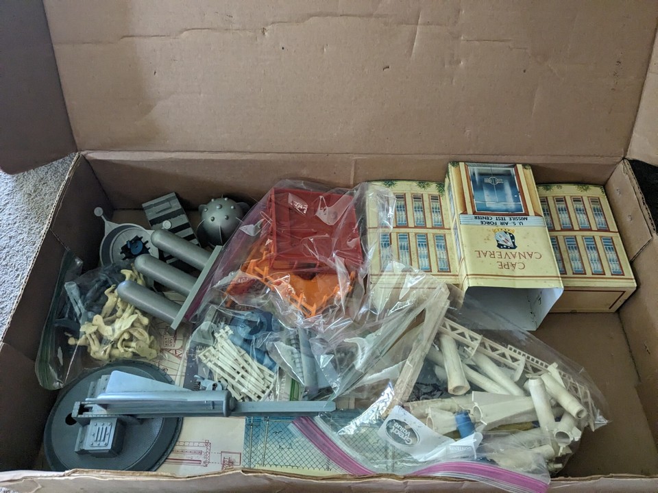 Vintage Marx Atomic Cape Canaveral Missile Base includes Space Talk ...