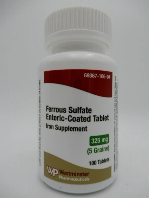Coated Iron Supplements