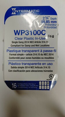 Intermatic WP3100C 1-Gang Weatherproof Bubble Cover | eBay