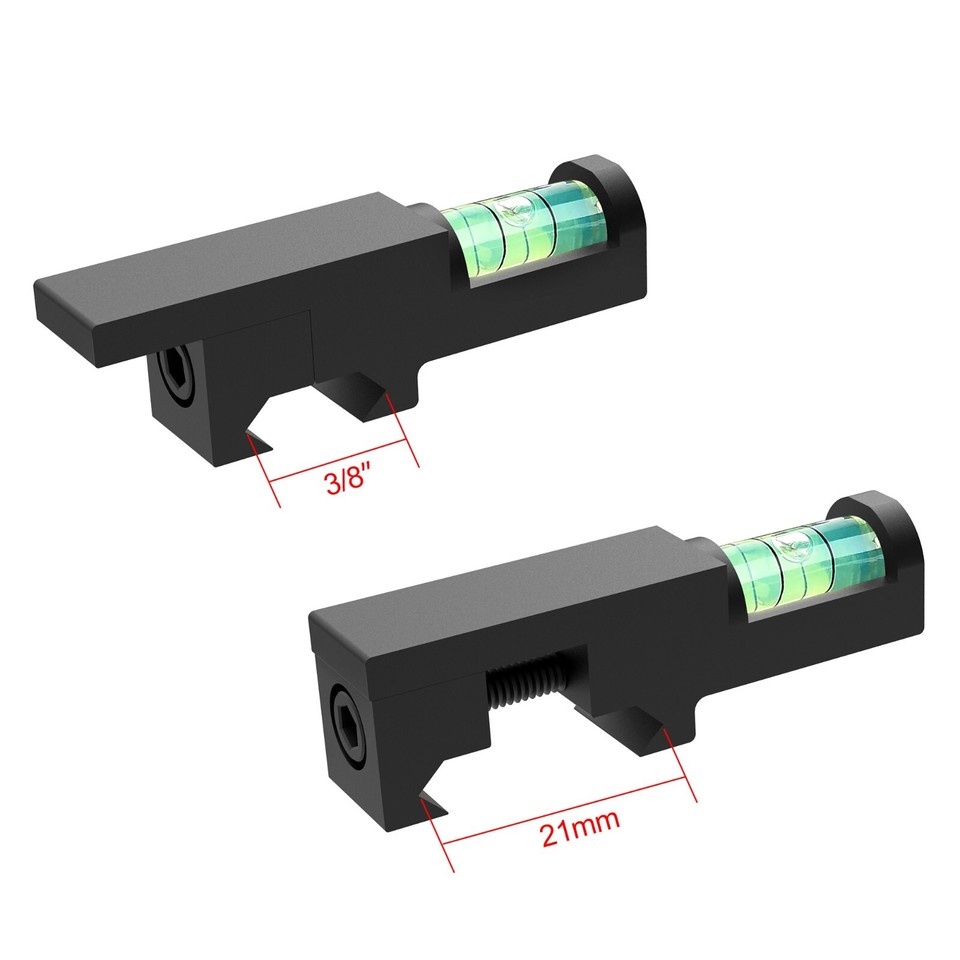 34mm Scope Leveling Kit: 34mm Bubble Level+Rail Mount Level+Circular ...