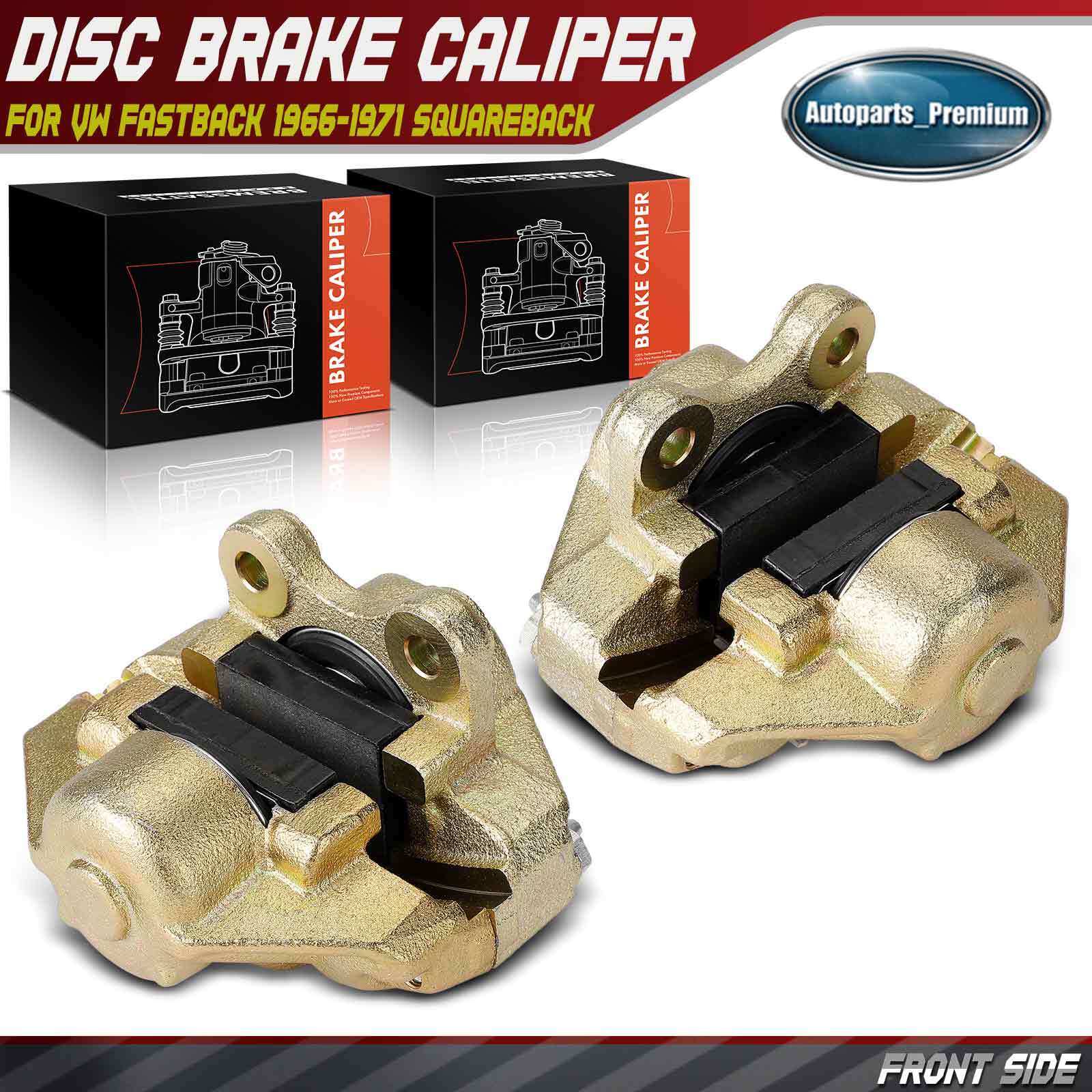 Front Disc Brake Caliper for VW Beetle Fastback 67-79 Squareback ...