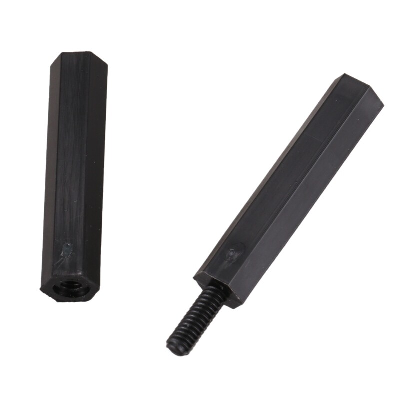 250Pcs M2 Nylon Hex Spacers Screw Standoff Plastic Accessories ...