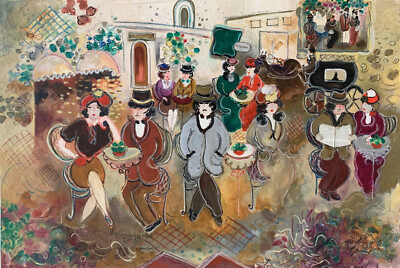 Zule Moskowitz original oil painting - Multi Color | eBay