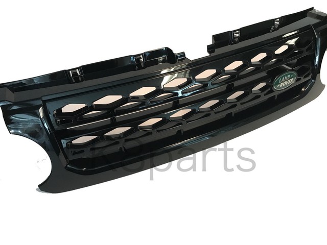Land Rover Lr4 Front Grille in Santorini Gloss Black Genuine LR023731 ...