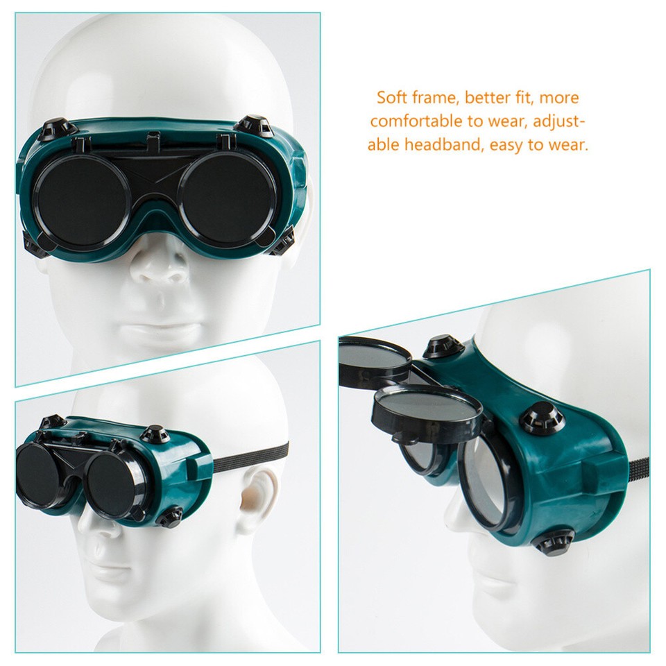 Welding Goggles Welder Glasses Lentes Soldar Flip-up Safety Eye ...