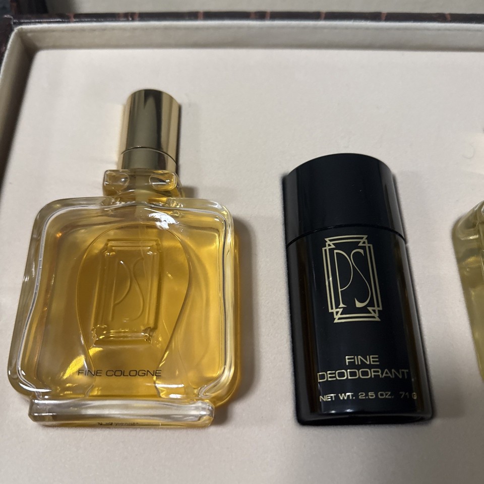 PS Mens NIB Gift Set Paul Sebastion faux alligator cologne after shave ...