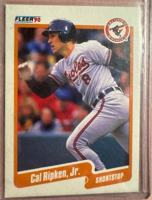 1990 Fleer Cal Ripken, Jr. Baltimore Orioles #187 MLB Baseball | eBay
