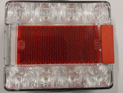 2395 - LED Hella Combination Trailer Lamp (Includes Number Plate ...