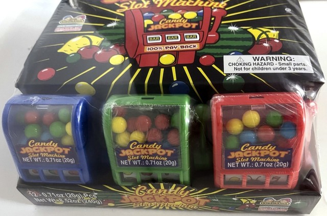 Kidsmania Candy Jackpot Slot Machine Candy Dispenser 20ml Candy-filled ...