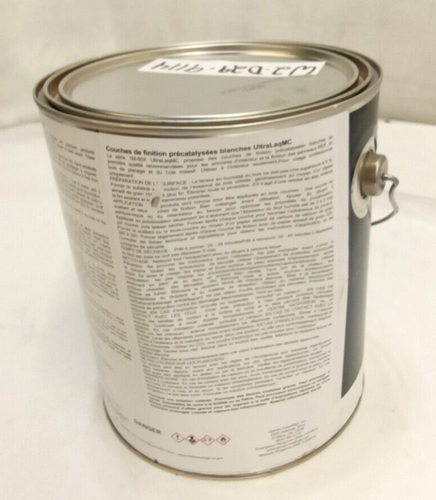 LenMar UltraLaq 1M-806-1 Semi-Gloss Precatalyzed Finish White Topcoat 1 ...