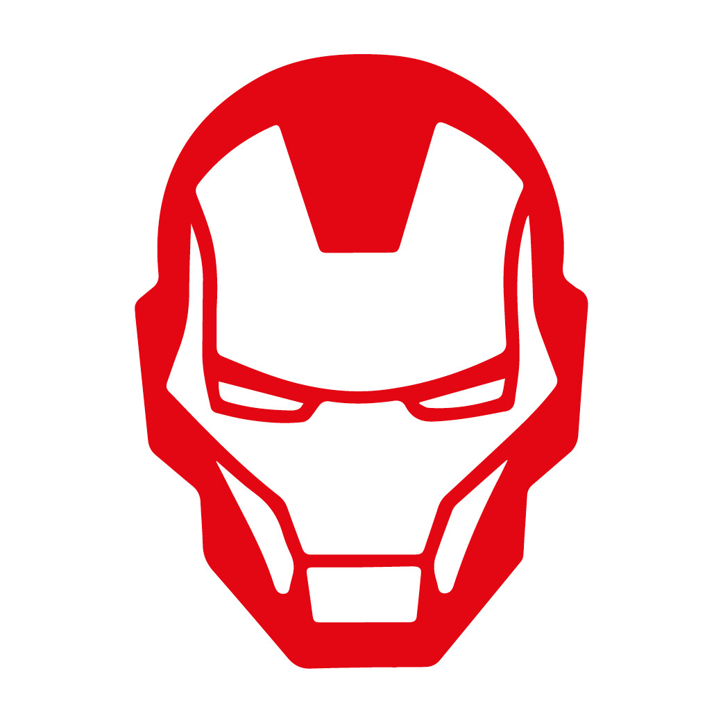 Iron Man Mask Logo Iron Man Logo' Men's T Shirt | Spreadshirt
