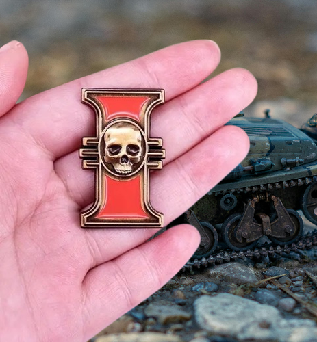 Warhammer 40K IMPERIAL Inquisition Rosette Enamel Pin - NEW / Shipping ...
