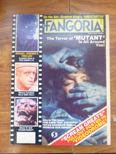 FANGORIA #34 1984 Videodrome, Michael Jackson's Thriller,Horror, Nasty, Gore,DPP | eBay
