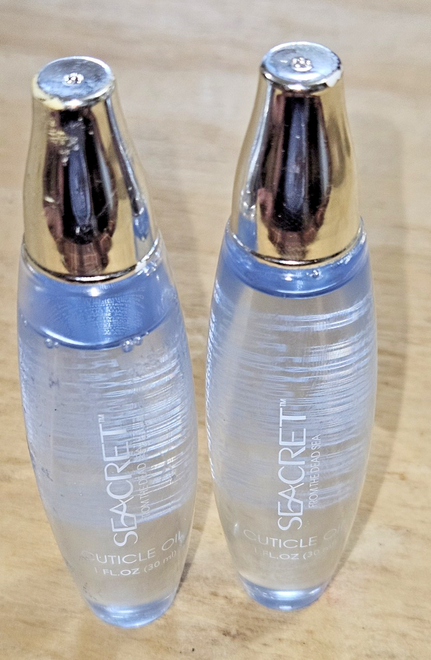 2 Seacret 1 oz. Cuticle Oil & Buffing Buffer Nail File Block From The Dead Sea | eBay