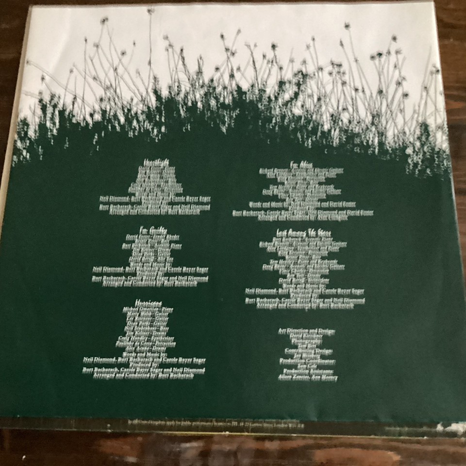 Neil Diamond - Heartlight - 12” LP Album Record 1982 In Very Good ...