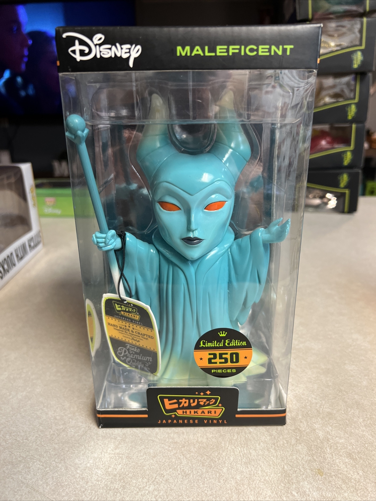 Funko Hikari Disney Blue Specter Maleficent Vinyl Figure LE 250 Pieces ...