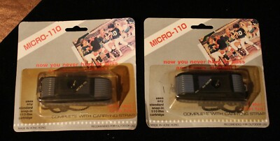 ( 2 ) NOS MICRO - 110 MINI CAMERA'S | eBay