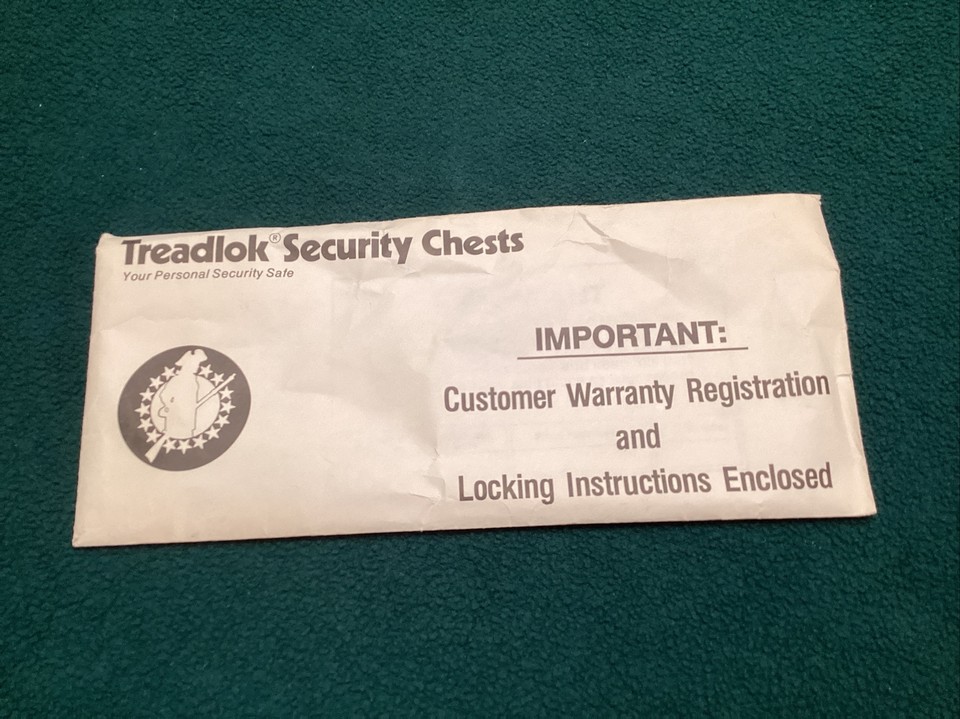 Security Safe Treadlok Tread Corporation | eBay