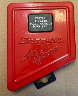 Snap On Tools VWB700 8-Piece Solid Carbide Burr Set - Complete Set ...