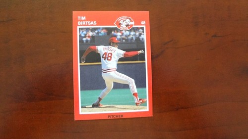 1989 KAHN'S CINCINNATI REDS TIM BIRTSAS BASEBALL CARD | eBay