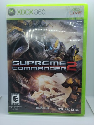 Supreme Commander 2 - Xbox 360 Complete In Box! Check It Out ...